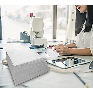 HimaPro Cut Away Embroidery Stabilizer Backing 2.5oz Medium Weight 10"x12" Cutaway Stabilizer for Machine Embroidery Precut 100pcs - 100% Polyester -Great for 5" x 7" Hoops