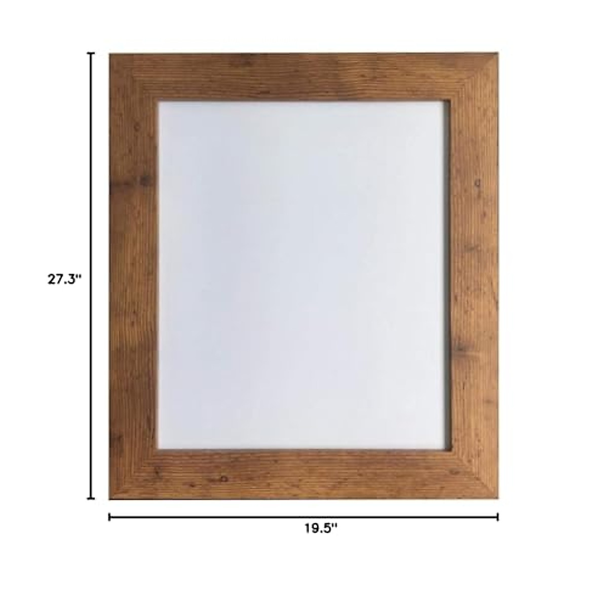 FRAMES BY POST Metro Vintage Wood Picture Photo Frame Plastic Glass 50 x 70 cm, 50cm x 70cm