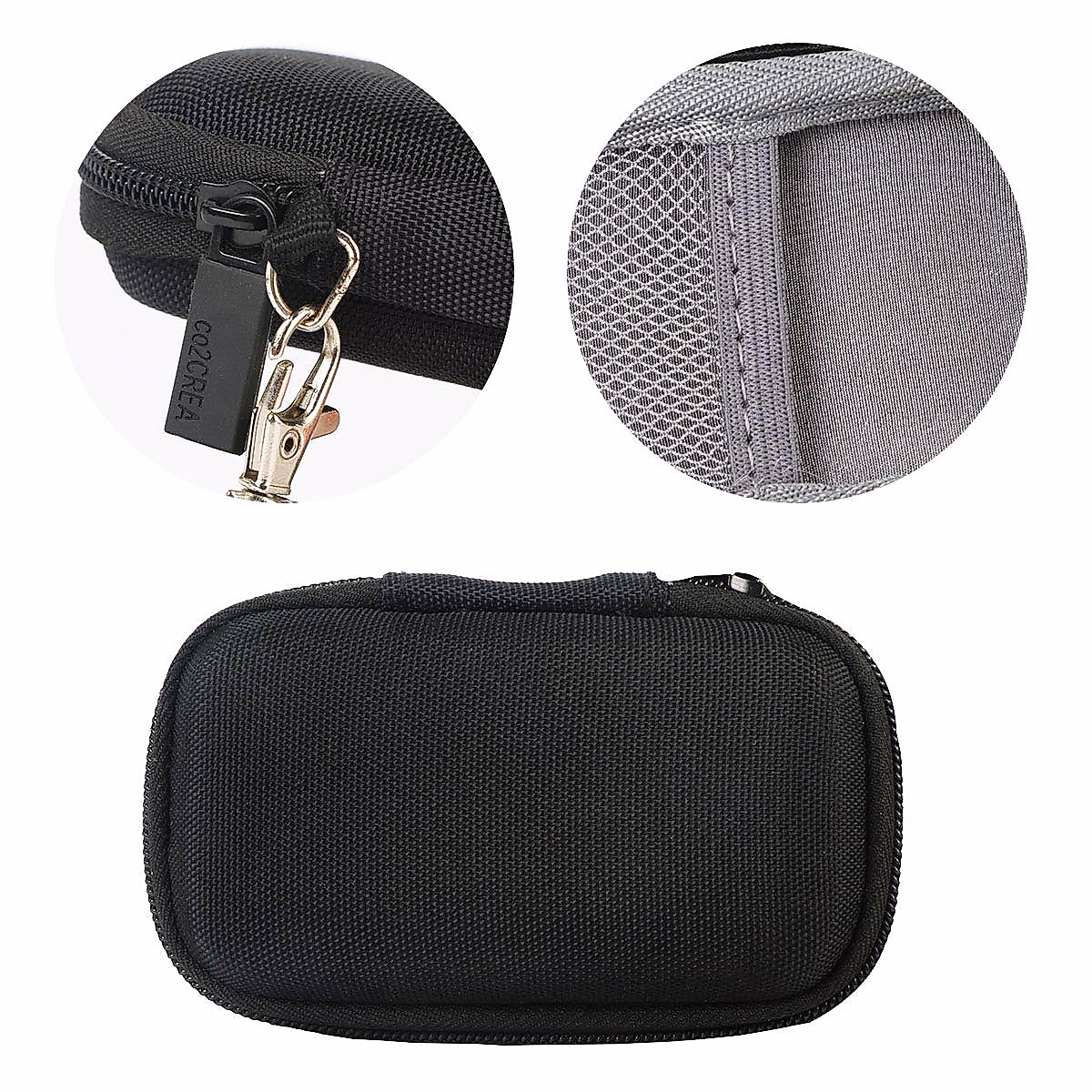 Hard Travel Case replacement for WD My Passport SSD Portable Storage 1TB 2TB 3TB 4TB by co2CREA (Size 2)