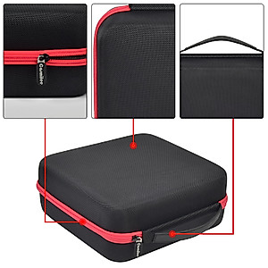 Case Compatible with CRAFTSMAN V20 Cordless Tire Inflator Portable Air Compressor Pump, Digital Gauge & Bare Tool Holder, CMCE521B Battery Powered Ball/Bicycle/Vehicle High-Pressure Pump Bag -Box Only