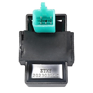 Relibupdater CDI Box,ignition coil and spark plug kit for 50 cc moped Scooter 50cc 70cc 90cc 110cc 125cc coolster taotao parts ATV Chinese Dirt Bike Pit Bike go kart accessories