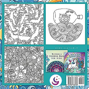 Cute and Playful Patterns Coloring Book: For Kids Ages 6-8, 9-12 (Coloring Books for Kids)