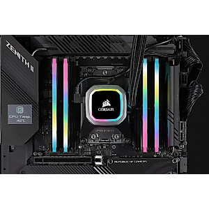 Corsair Vengeance RGB PRO SL 64GB (2x32GB) DDR4 4000MHz C18 Optimized for AMD Ryzen Desktop Memory (10 Ultra-Bright RGB LEDs, Custom Performance PCB, Tight Response Times, Intel XMP 2.0) Black