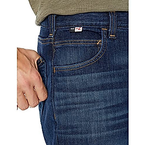 Carhartt Men's Flame-Resistant Rugged Flex Relaxed Fit 5-Pocket Jean, Midnight Indigo, 35 x 30