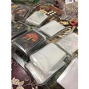 Dephia 1000 Card Sleeves for Gloomhaven Board Games 44mm x 68mm Great Fit for for Mini European Cards (Skin)