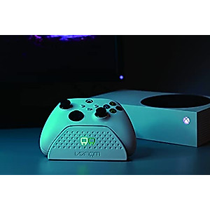 Venom Twin Charging Dock with 2 x Rechargeable Battery Packs - White