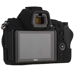 Easy Hood Camera Case Compatible with Nikon Z6 Z7 Z6 II Z7 II Digital Camera, Anti-Scratch Soft Silicone Rubber Housing Case Shell Protective Camera Cover Skin Protector (Black)