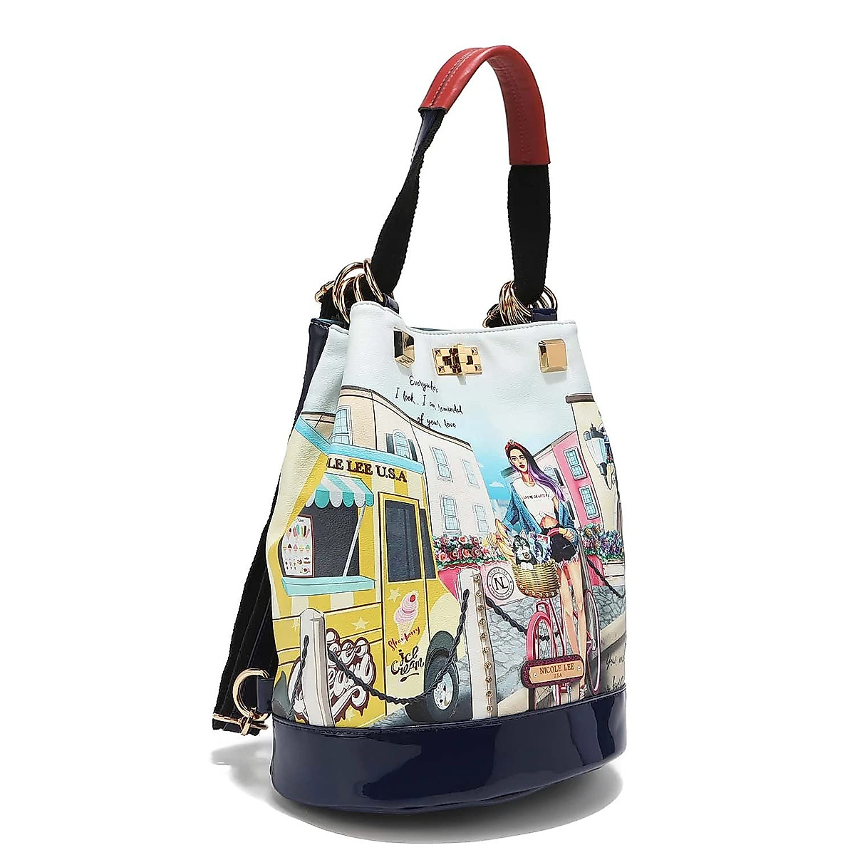 Nicole Lee Multifunctional Bucket Bag (JOURNEY OF STEPHANIE)