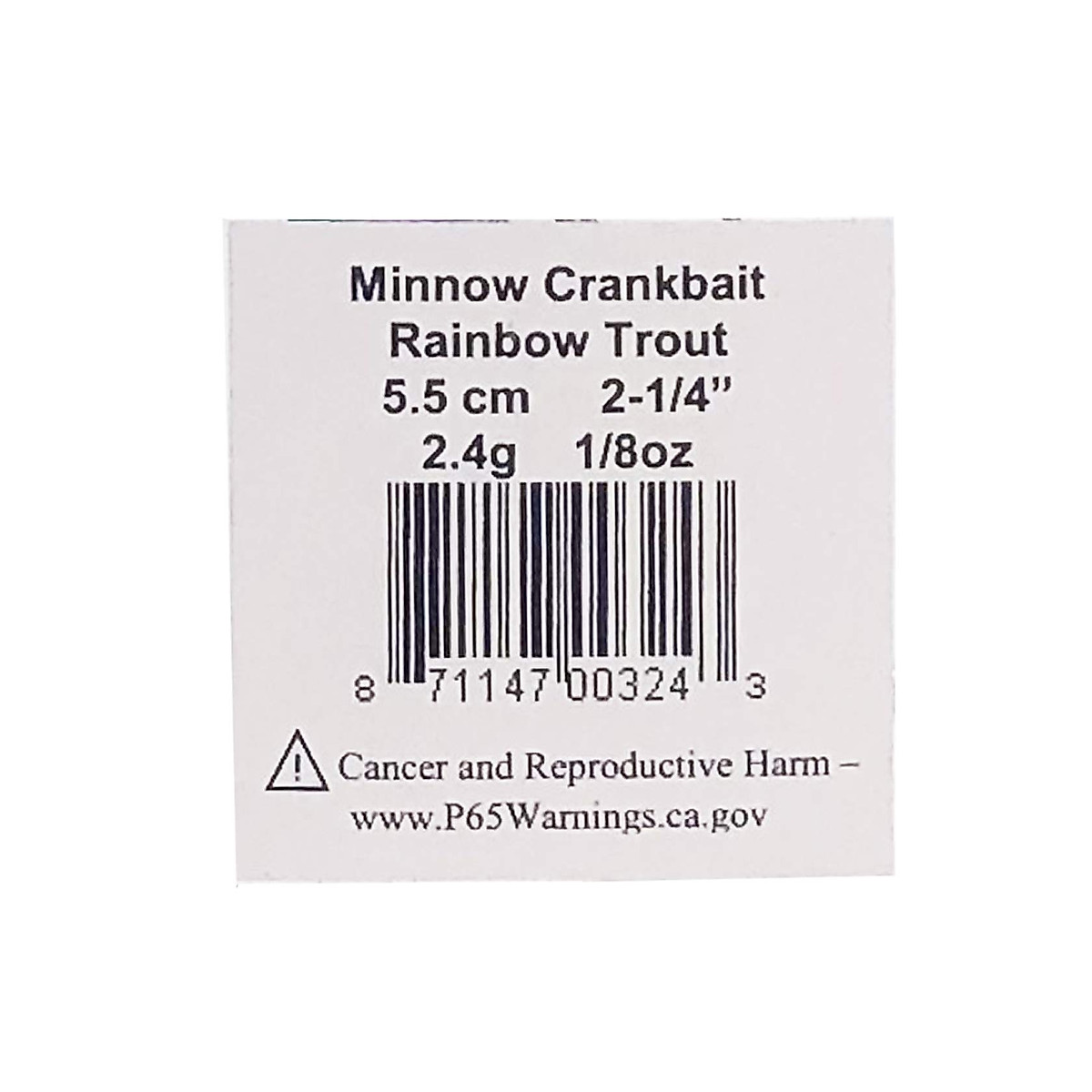Sanhu Minnow Crankbaits for Bass Trout Fishing 4 Pieces Combo A