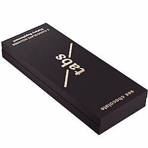 Tabs Chocolate Squares for Couples (1 Box) - Dark Chocolate Bar to Improve Mood - Vegetarian, Gluten-Free for Men & Women