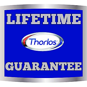 thorlos womens S1tou Ultra Thin Liner Over the Calf Skiing Socks, Powder White, Small US