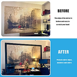 Simplemiuji Black Matte Wallpaper Border Peel Stick Home Ceiling Decorative Border for Bathroom Living Room Kitchen 4inch by 32.8ft