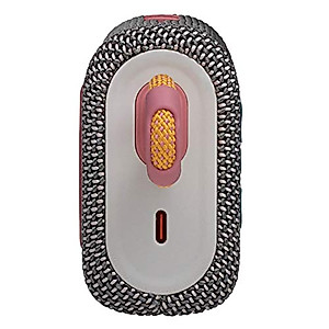 JBL Go 3: Portable Speaker with Bluetooth, Builtin Battery, Waterproof and Dustproof Feature Gray JBLGO3GRYAM
