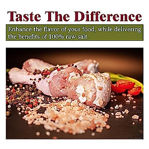 Himalayan Chef Pink Himalayan Salt Coarse Grain, Plastic Jar - 5 lbs. For Refill Grinders