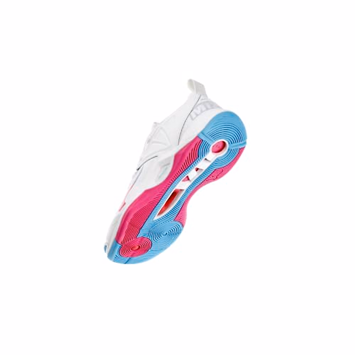 Mizuno Women's Wave Momentum 2 | Women's Indoor Volleyball Shoe | White/Pink | US Women's 10