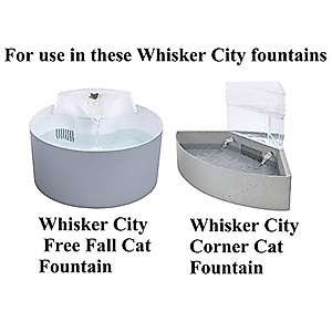 Whisker City Water Fountain Filter Cartridges - 4 Pack (Small)