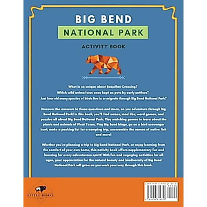 Big Bend National Park Activity Book: Puzzles, Mazes, Games, and More About Big Bend National Park (National Parks Activity Series)