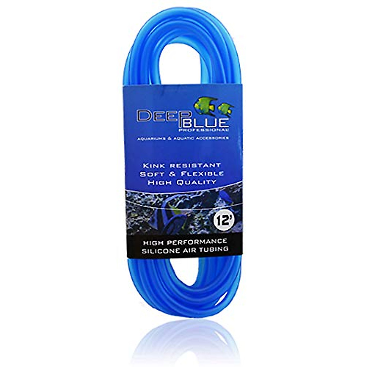 Deep Blue Professional ADB12295 Silicone Air Tubing for Aquarium, 12-Feet