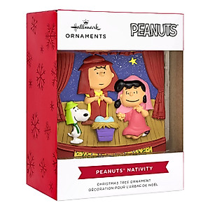 Hallmark Peanuts Gang Christmas Pageant Nativity Scene Christmas Ornament