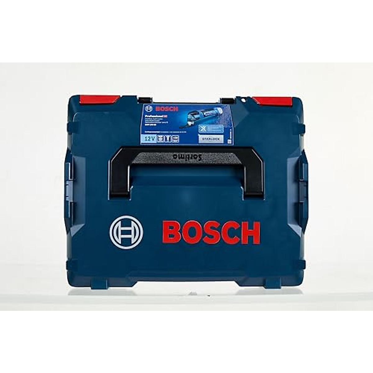 Bosch Professional 12V System GOP 12V-28 cordless multi cutter (Starlock tool holder, no-load orbital stroke rate: 5000–20000 min-1, excluding batteries and charger, in L-BOXX 102)