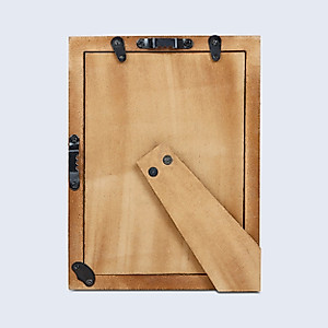 Handicrafts Home Picture Frames - Chic Boho Wall Décor Photo Frame, Green-Red 5"x 7"