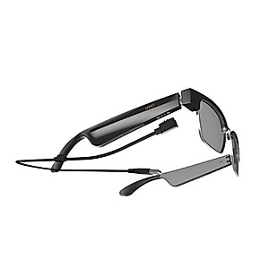 XZUES Bluetooth Audio Smart Glasses for Men Women, Blue Light Filtering & Polarized Sunglass Lenses-Built-in Mic & Speakers