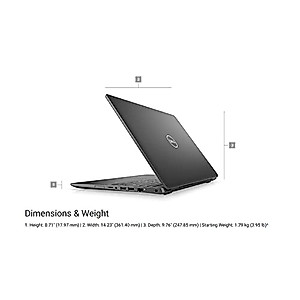 Dell Latitude 3500 Business Laptop, 15.6" HD, 10th Gen Intel Quad Core i5-10310U, 16GB DDR4 RAM, 1TB NVMe M.2 SSD, 500GB HDD, Windows 10 Pro, WiFi, Bluetooth, Webcam, USB-C, HDMI, VGA, (Renewed)