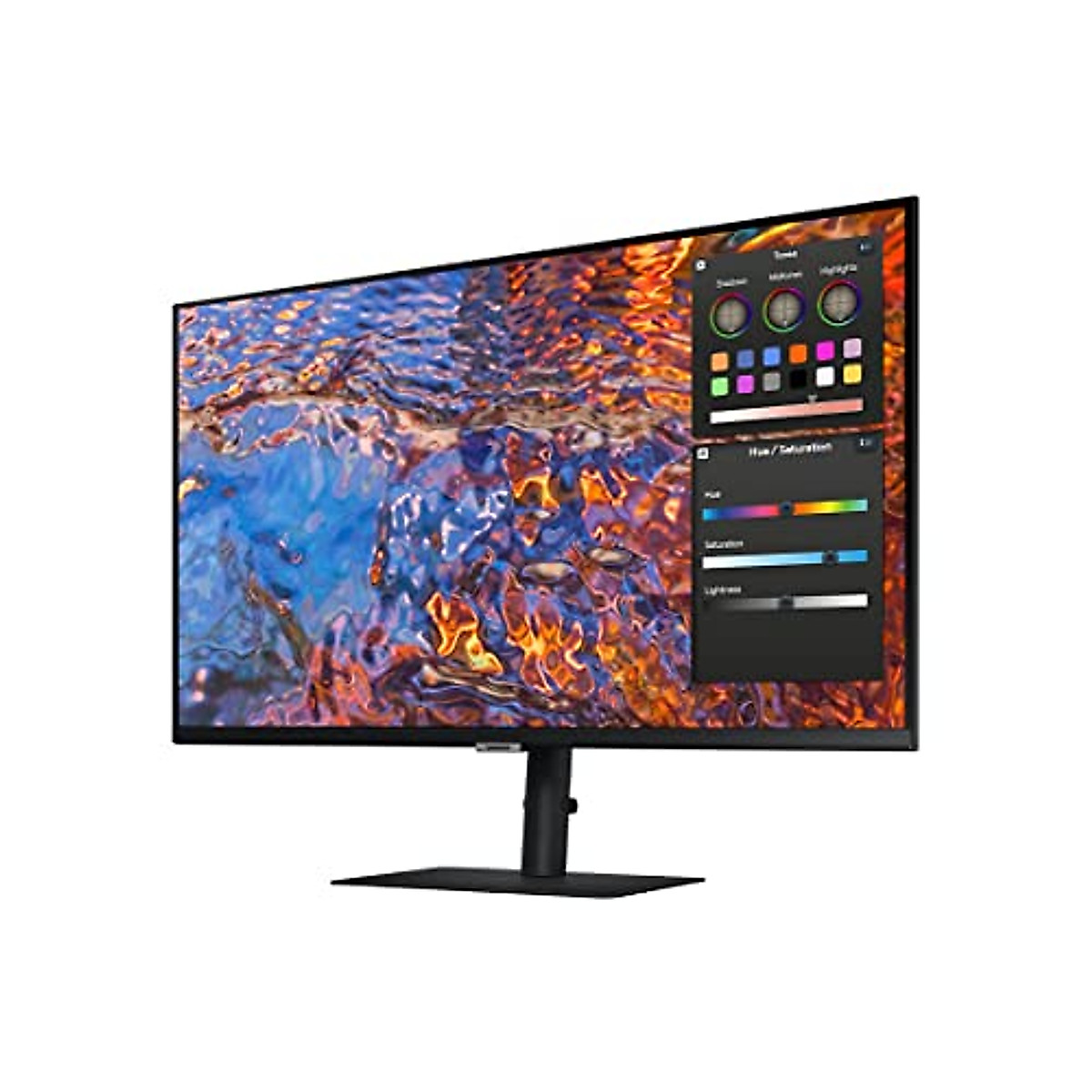SAMSUNG ViewFinity S8 Series 32-Inch 4K UHD High Resolution Monitor, IPS Panel, 60Hz, Thunderbolt 4, HDR 10+, Built-in Speakers, Height Adjustable Stand (LS32B804PXNXGO),Black