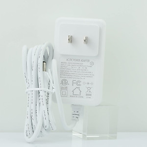 LEFXMOPHY PS73BR Replacement Power Cord for Show (1st Gen), Plus (1st Gen), TV (2nd Gen) SK705DI 15V Charger Power Adapter ETL White AC Plug with 5ft Cable