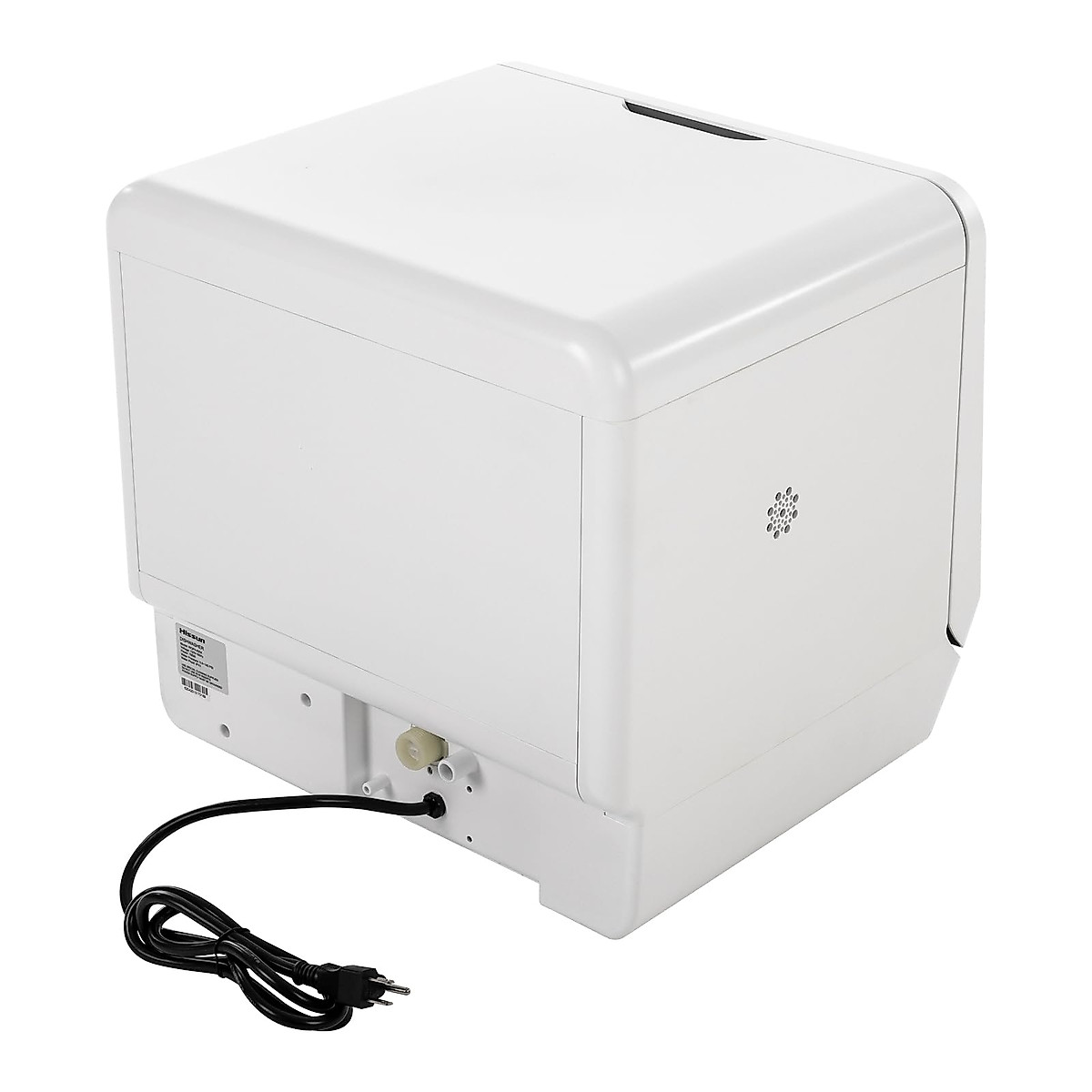 Portable Countertop Dishwasher 5 Washing Programs Mini Dishwasher with Drying and Connected Tap, Compact Dishwasher for Apartment, Dorm, Office, Boat, RV, Kitchen