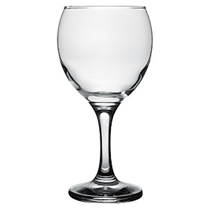 Red Co. Set of 6 Classic Glass 8.75 fl oz Stemmed All-Purpose White Wine Goblets, Clear