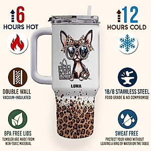 Personalized Dog Tumber with Xoloitzcuintli Dog’s Name – Custom Cup for Dog Moms, Ideal Gift for Women, Girlfriend, Best Friend, Christmas Gifts U5rPdl