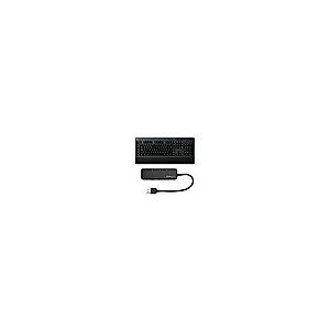 Logitech G613 Lightspeed Wireless Mechanical Gaming Keyboard with Knox 3.0 4 Port USB HUB Bundle