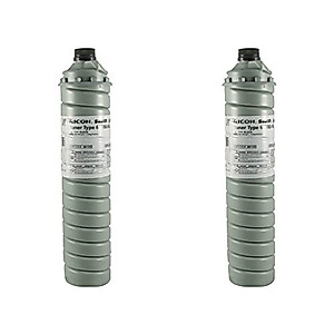 Ricoh 841332 Black Toner Cartridge 2-Pack for MP 6000, 6500, 7000, 7500, 8000