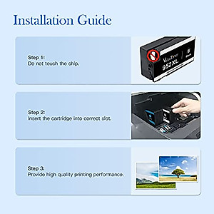 Valuetoner Remanufactured Ink Cartridges Replacement for HP 952 XL 952XL Ink Cartridges Combo Pack High Yield for OfficeJet Pro 8720 7740 8740 7720 8715 8702 Printer (1 Cyan,1 Magenta,1 Yellow,3 Pack)