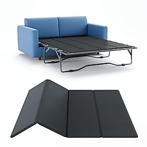 Imperius Foldable Box Spring, Bunkie Board, Bed Support Slats for Support to Streamline and Minimize The Bed, No Assembly Needed (30x60)