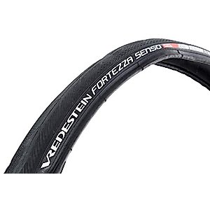 Vredestein Fortezza Senso Xtreme Unisex Adult Bicycle Tyre, Black
