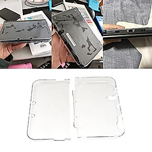 Slim Crystal Clear Protective Hard Shell Skin Case Cover for Nintendo New 3DS XL LL 2015