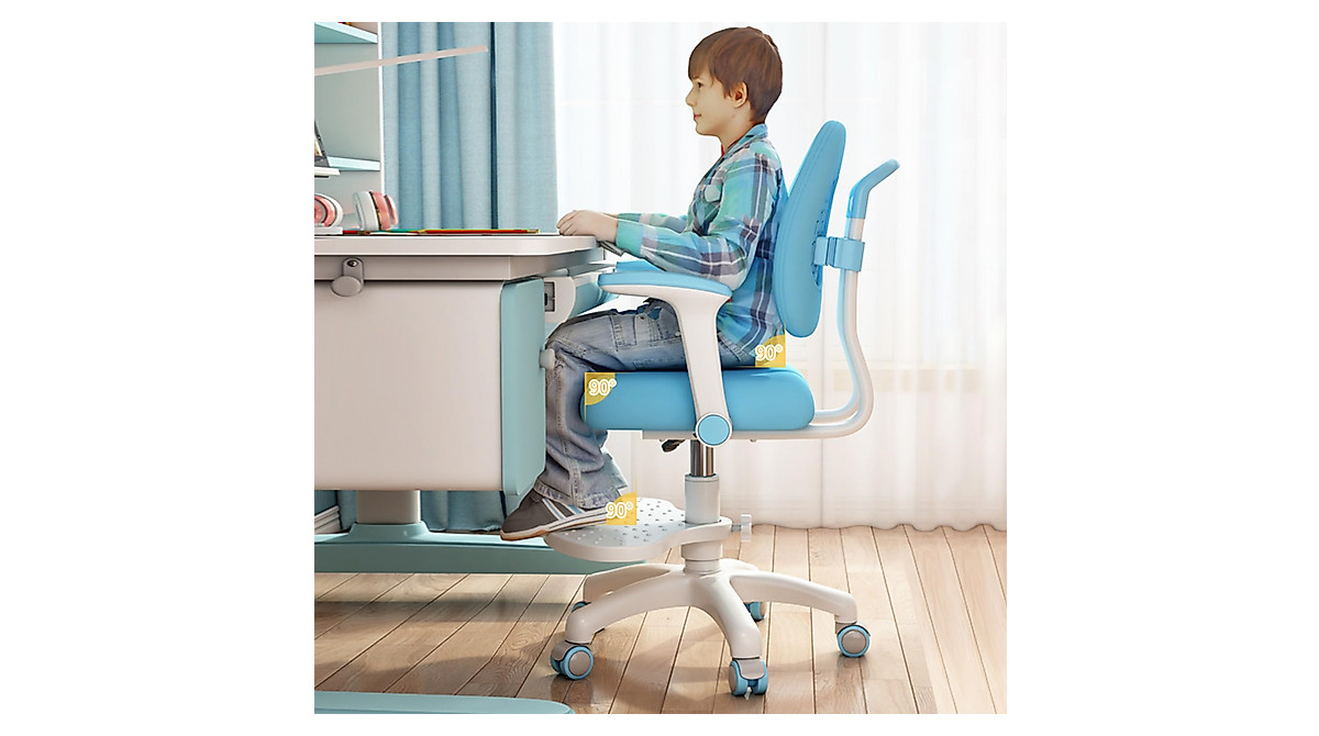 Ergonomic Kids Desk Chair - Adjustable & Comfortable