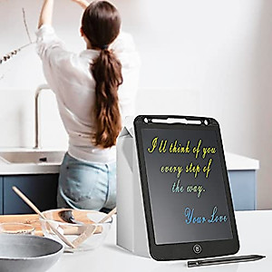 LCD Writing Tablet for Kids, Doodle Board, Drawing Tablet for Kids, 10 inch Toys for Toddler Girls/Boys Learning Drawing Toy for 4 5 6 7 Years Old Kids (Black)