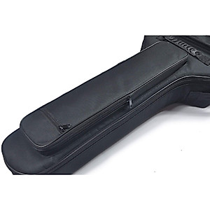 Faswin 41 Inch Acoustic Guitar Padded Gig Bag with 6 Pockets, Pick Sampler and Guitar Strap