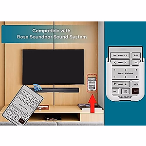 Replacement Remote Control Fit for Bose Wave Radio/CD AWR1-2W AWR1-1W