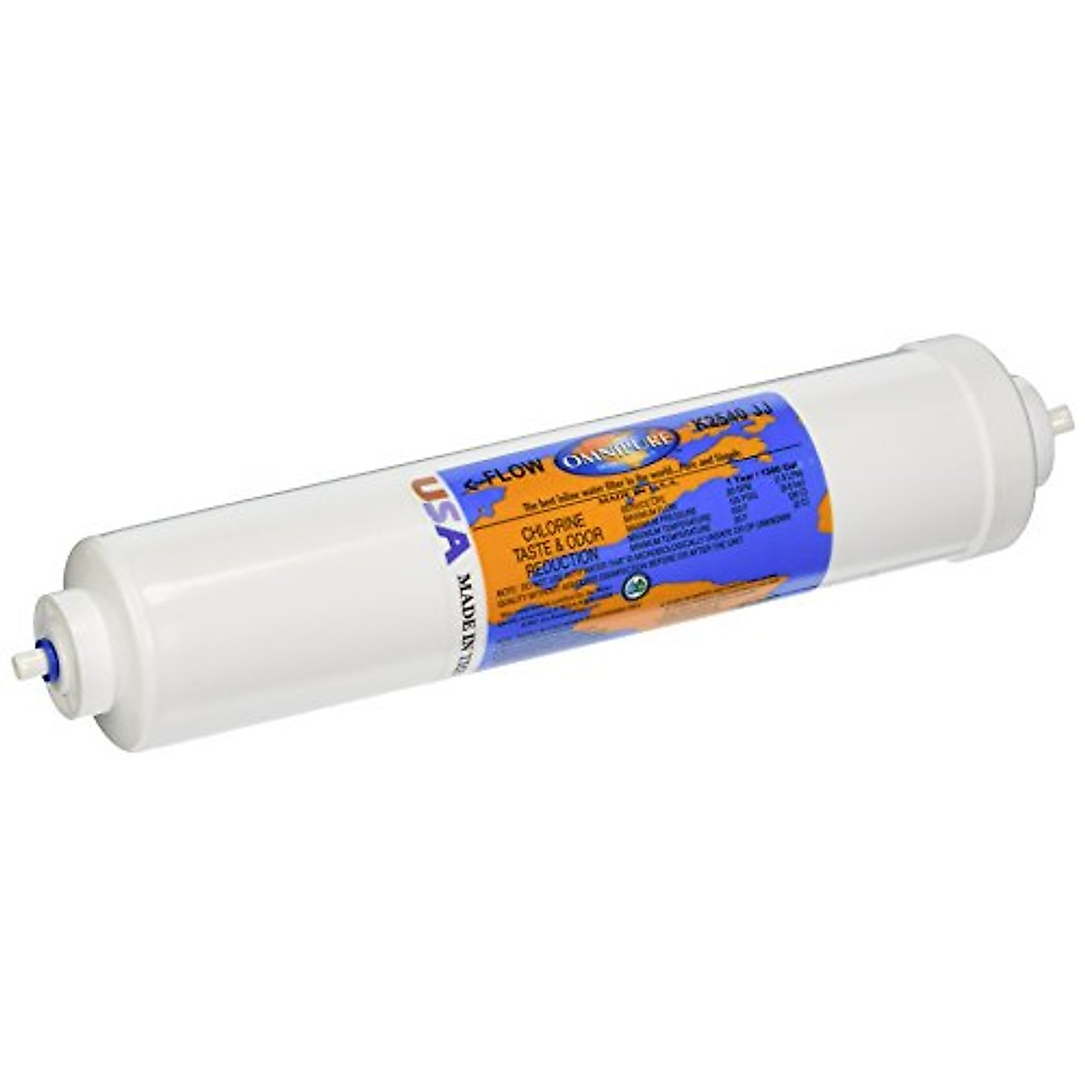 Omnipure K2540-JJ Inline Water Filter - 10 Carbon