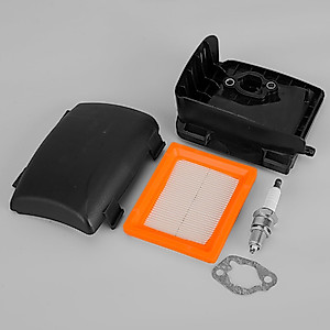 Lawn Mower Engine Air Filter Cover Base Cleaner Kit compatible for Kohler XT650 XT675 14-083-22 14-096-119-S