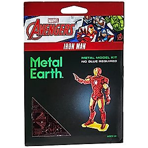 Fascinations Metal Earth Marvel Iron Man 3D Metal Model Kit