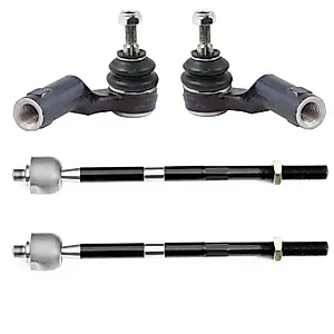 4PC Inner/Outer Tie Rod End FITS Ford C-Max Escape Focus Transit Connect
