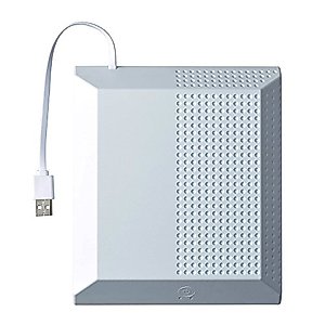 Gam3Gear External Portable Cooler Cooling Fan LED Indicator for Xbox One S Slim Console - White