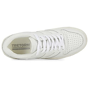TRETORN Women's Stadium 2.0 Sneaker, White/White, 10
