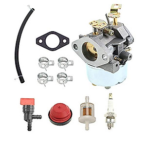 ANTO 632334A Carburetor for Tecumseh 632334 HM70 HM80 HMSK80 HMSK90 Replaces AM108405 824 824XL 828 Snow Blower Thrower