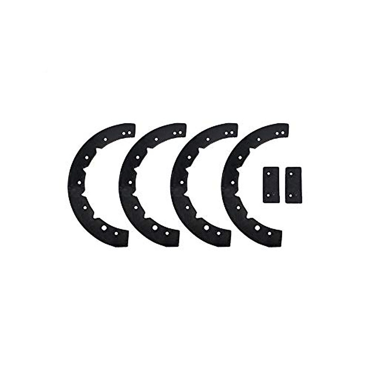 LAWN & GARDEN AMC Snow Thrower Paddle Kit Compatible with MTD 753-0613 Kit (4 Spirals, 2 Paddles). Includes Scraper Bar Compatible with MTD 731-1033